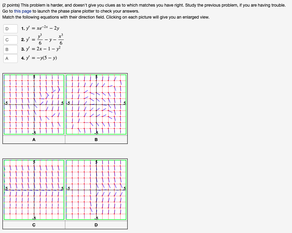 Solved (2 points) This problem is harder, and doesn't give | Chegg.com