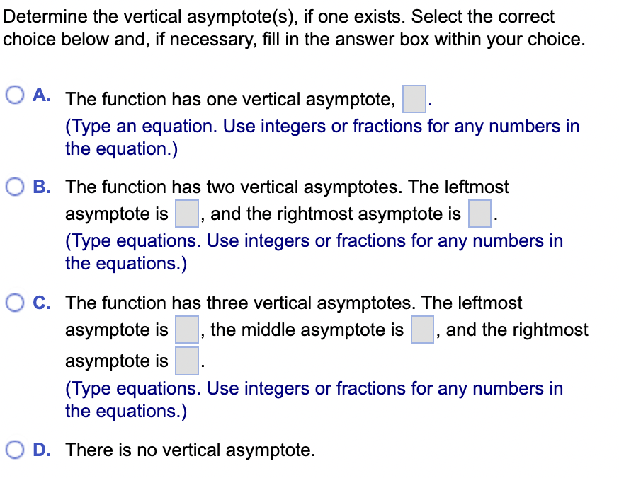 Solved Follow the steps for graphing a rational function to | Chegg.com