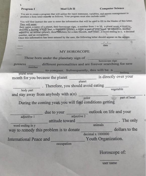 Solved I need the code that displays the bottom half using | Chegg.com