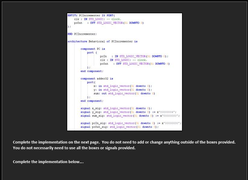 Solved Question #18: VHDL Behavioral Simulation (15 Points) | Chegg.com