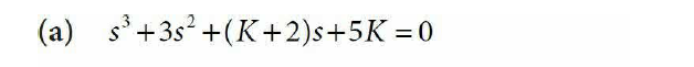Solved 9-14. The characteristic equations of linear control | Chegg.com