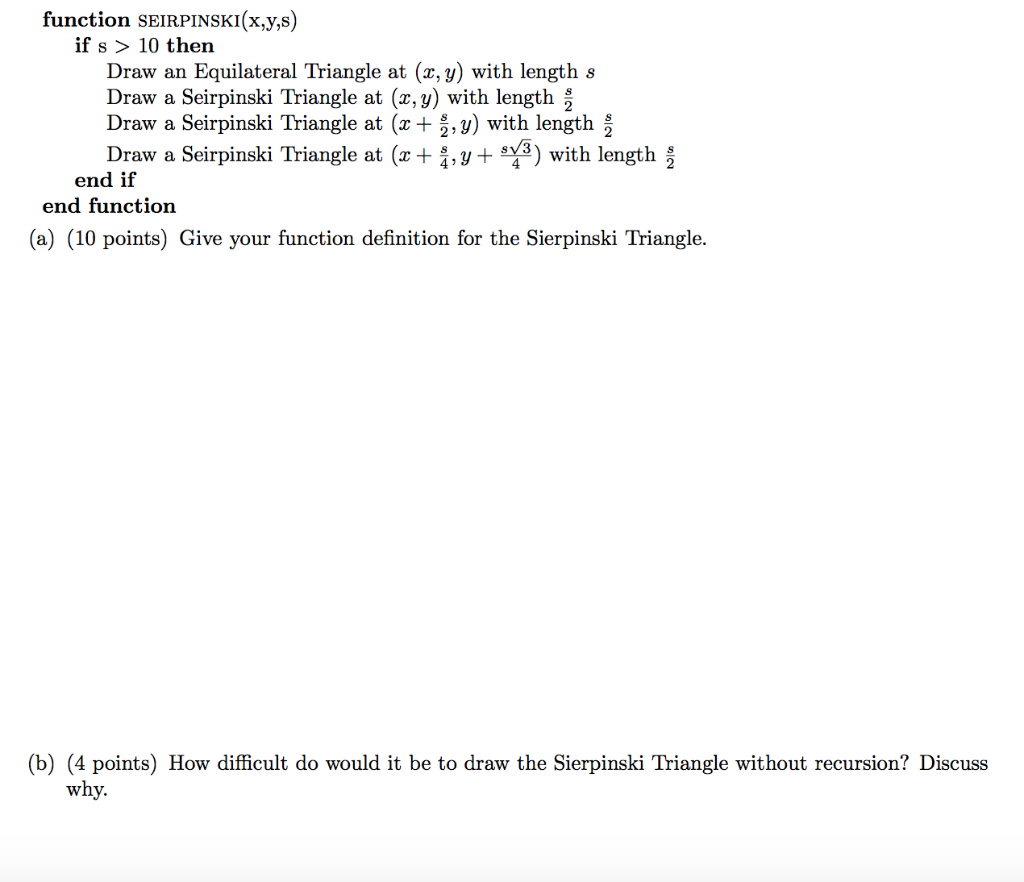 How To Draw Equilateral Triangle In Python