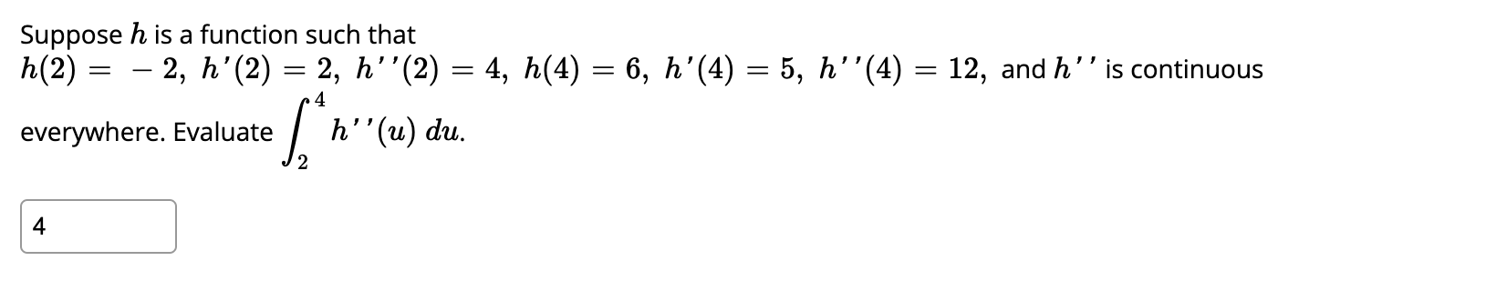Solved If f(4)=10,f′ is continuous, and ∫46f′(x)dx=20, what | Chegg.com