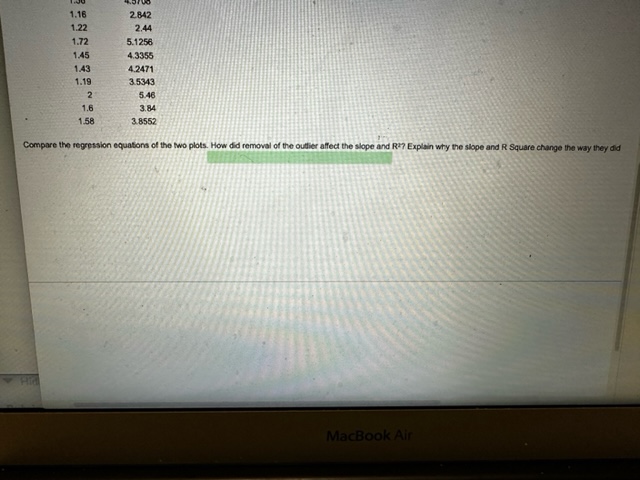 Solved 17) On this worksheet, make an XY scatter plot linked | Chegg.com