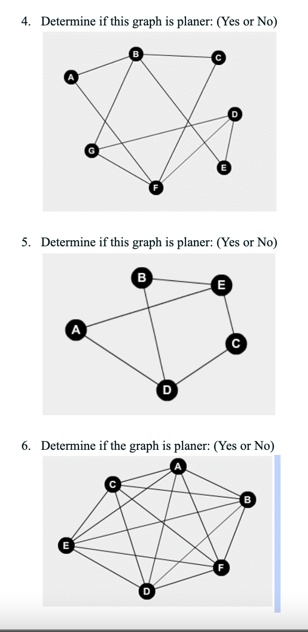 Solved 1 Determine If The Graph Contains An Eulerian Path 2824