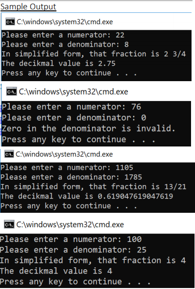 Solved Intro to C# Programming This program asks the user | Chegg.com