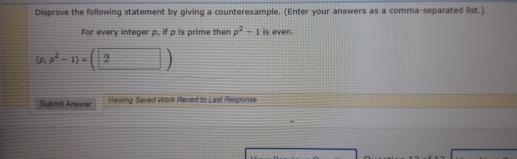 Solved Disprove the following statement by giving a | Chegg.com