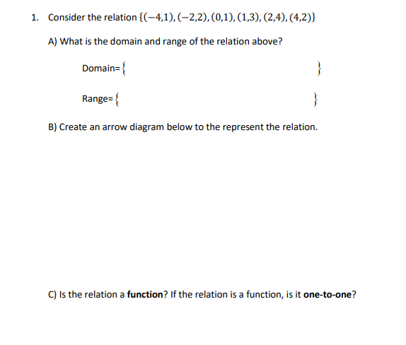 Solved Consider the relation | Chegg.com