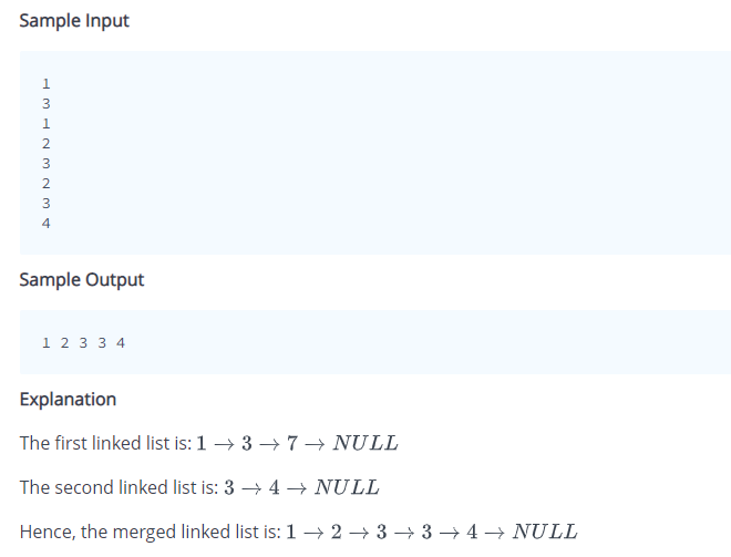 Solved Given pointers to the heads of two sorted linked | Chegg.com