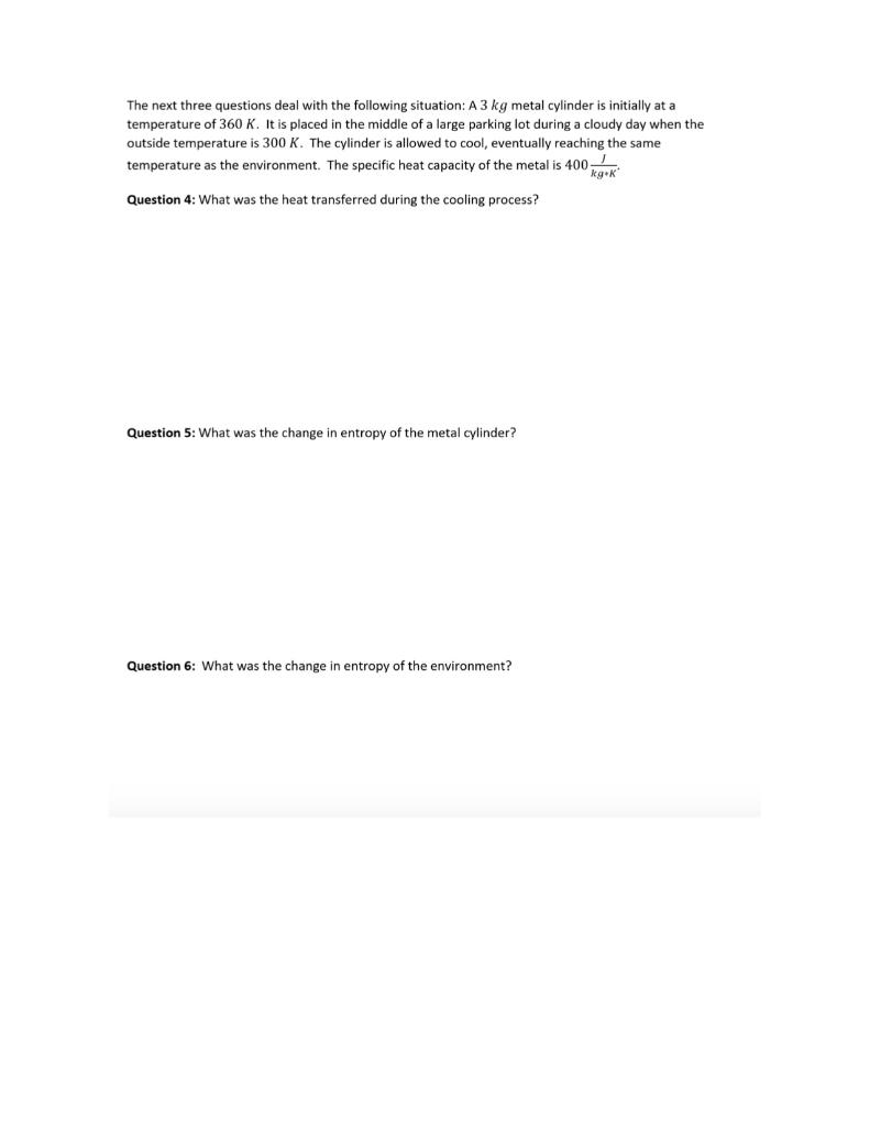 Solved Question 1: A copper block with a temperature of 0°C | Chegg.com