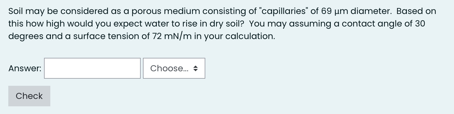 Solved Soil may be considered as a porous medium consisting | Chegg.com