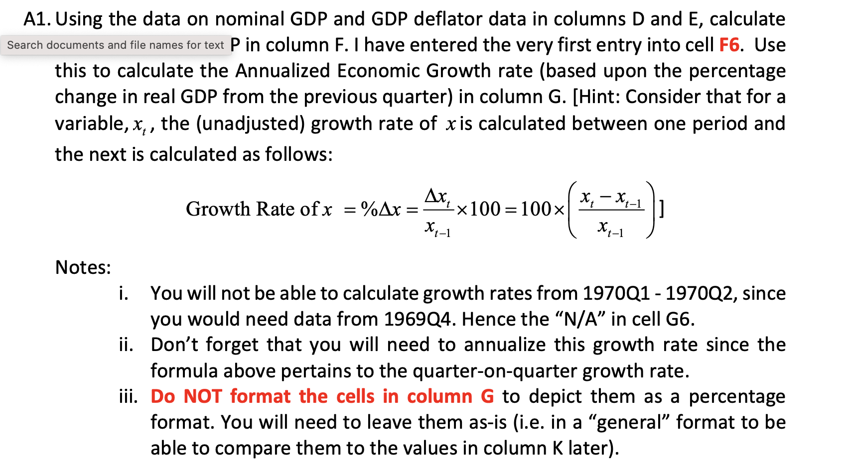 A1. Using the data on nominal GDP and GDP deflator | Chegg.com