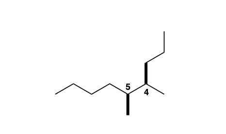 Solved Create the Newman projection down the C4-C5 bond for | Chegg.com