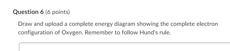 Solved Question 6 (6 points) Draw and upload a complete | Chegg.com