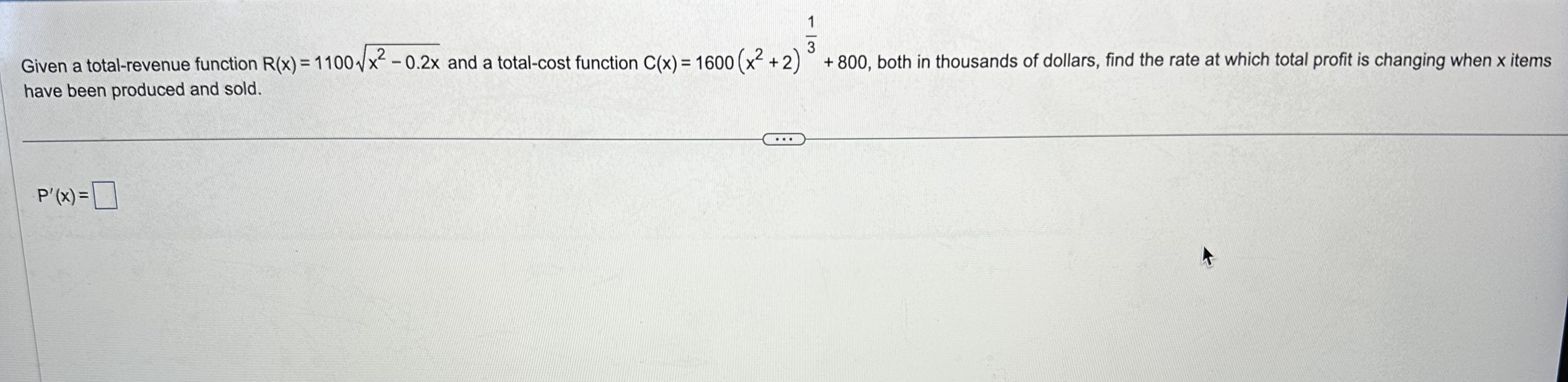 Differentiate the function. f(x)=(x+8x−8)5 | Chegg.com