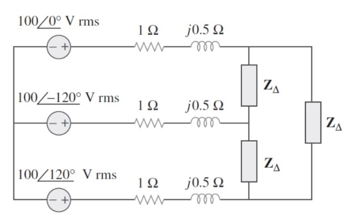 Solved 1. Calculate the average, reactive and complex powers | Chegg.com