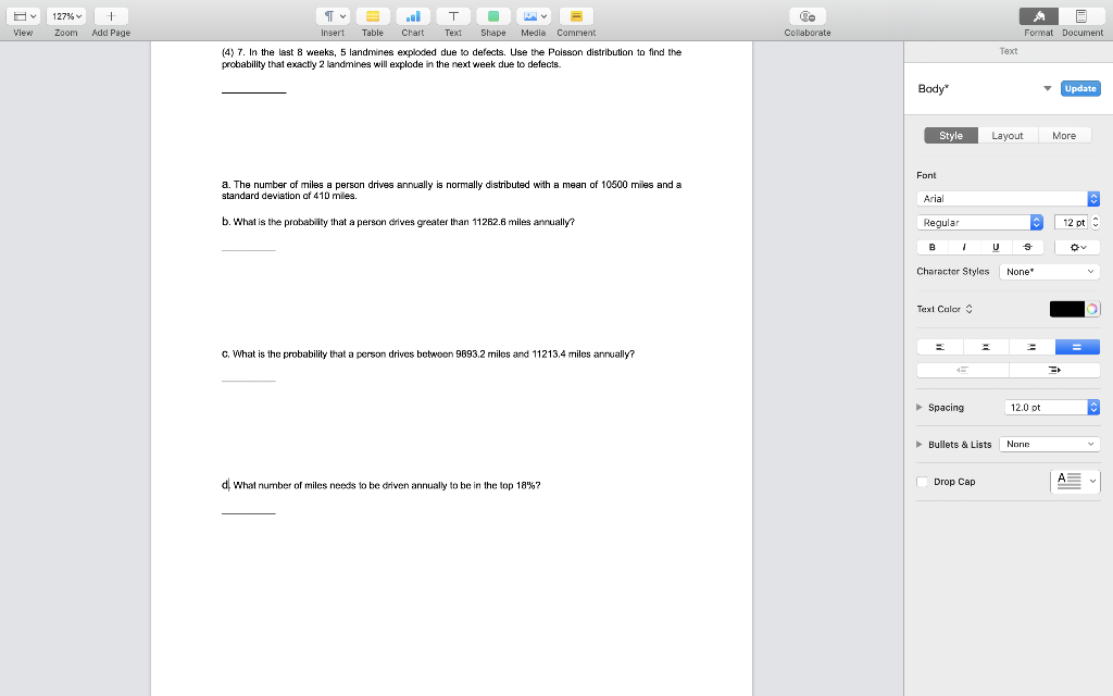 Solved 127% 1 Zoom Add Page 15 T Text View Insert Table | Chegg.com