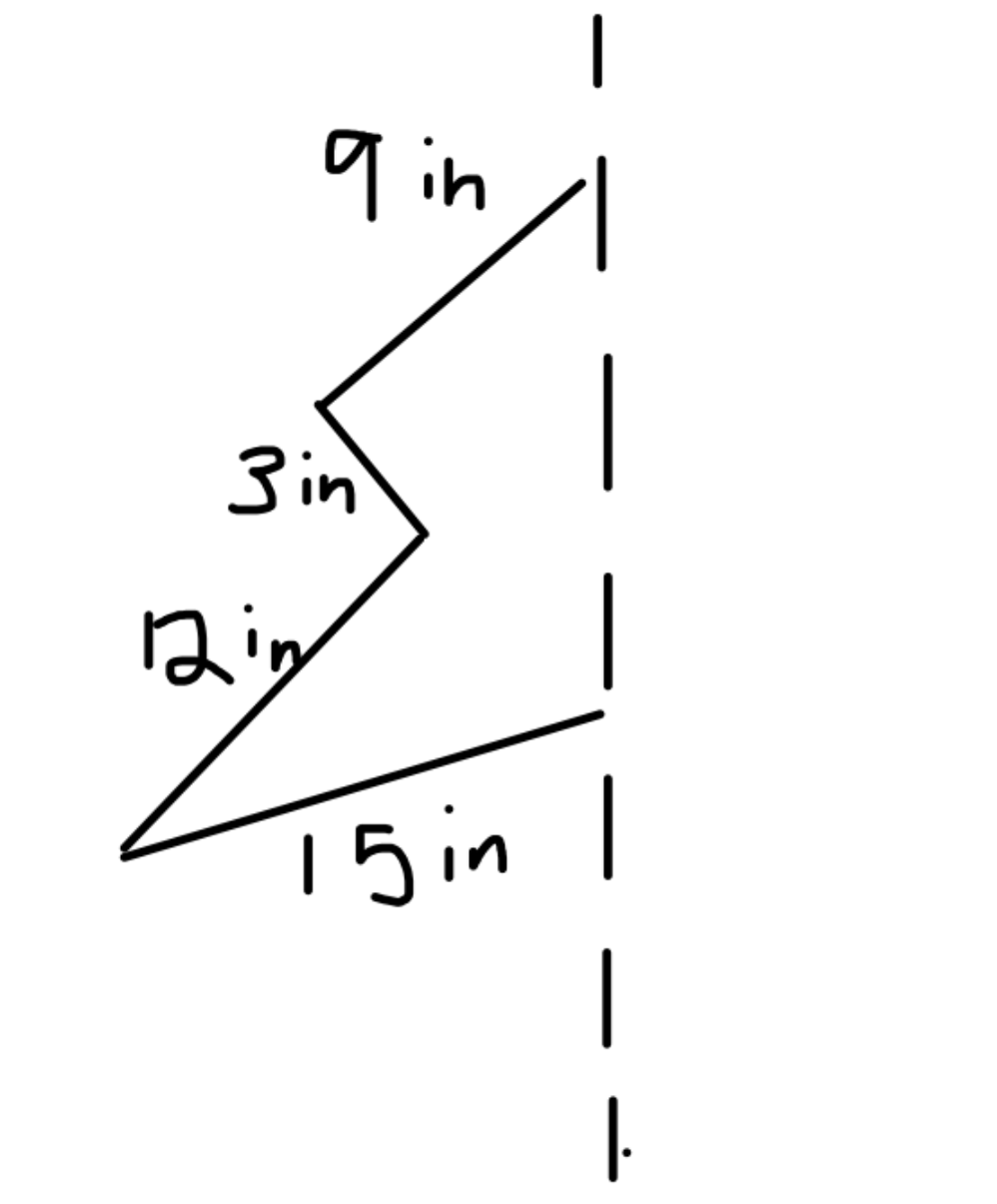 Solved 32. The following shape is missing its other part. It | Chegg.com