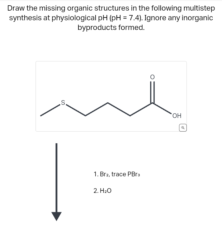 Solved Draw the missing organic structures in the following | Chegg.com