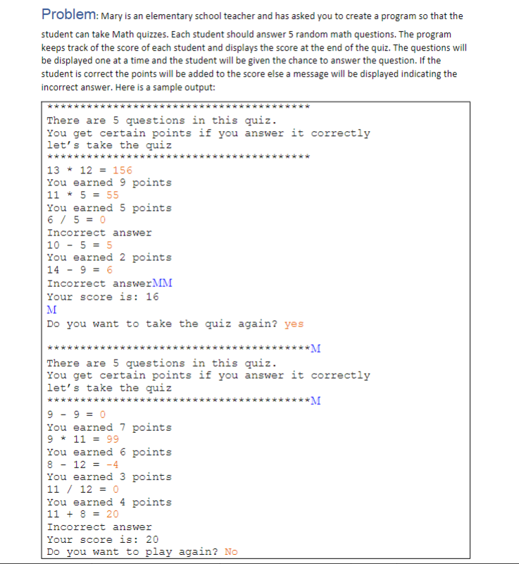Problem: Mary is an elementary school teacher and has | Chegg.com