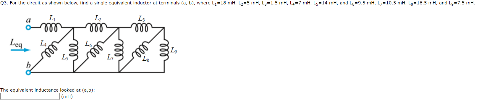 Solved For the circuit as shown below, find a single | Chegg.com