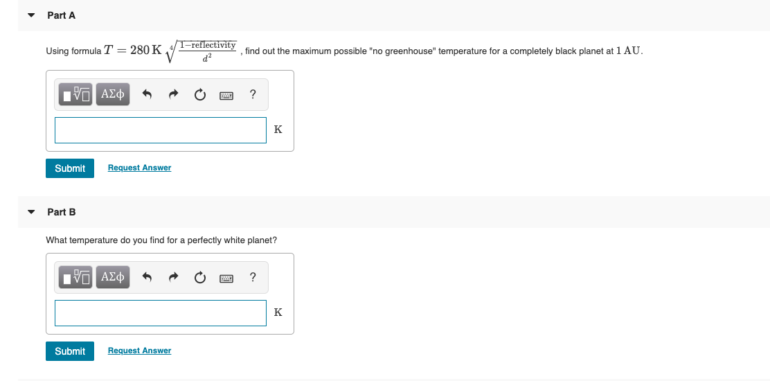 Solved Part A T-reflectivity Using formula T = 28 , find out | Chegg.com