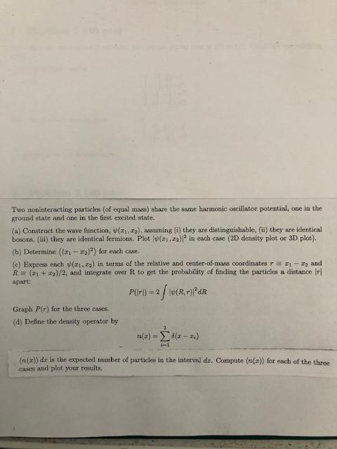 Solved Please in this problem could you do the graphs of | Chegg.com