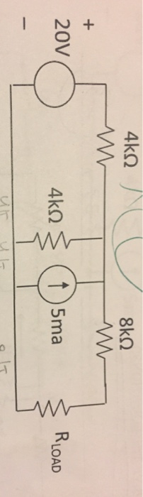 Solved 1-Find RLoad for the maximum power transfer and the | Chegg.com