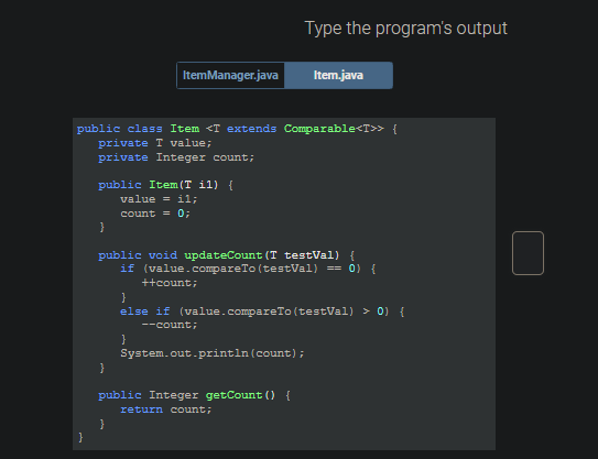 Solved JAVA - Enter the output of class generics.Please | Chegg.com