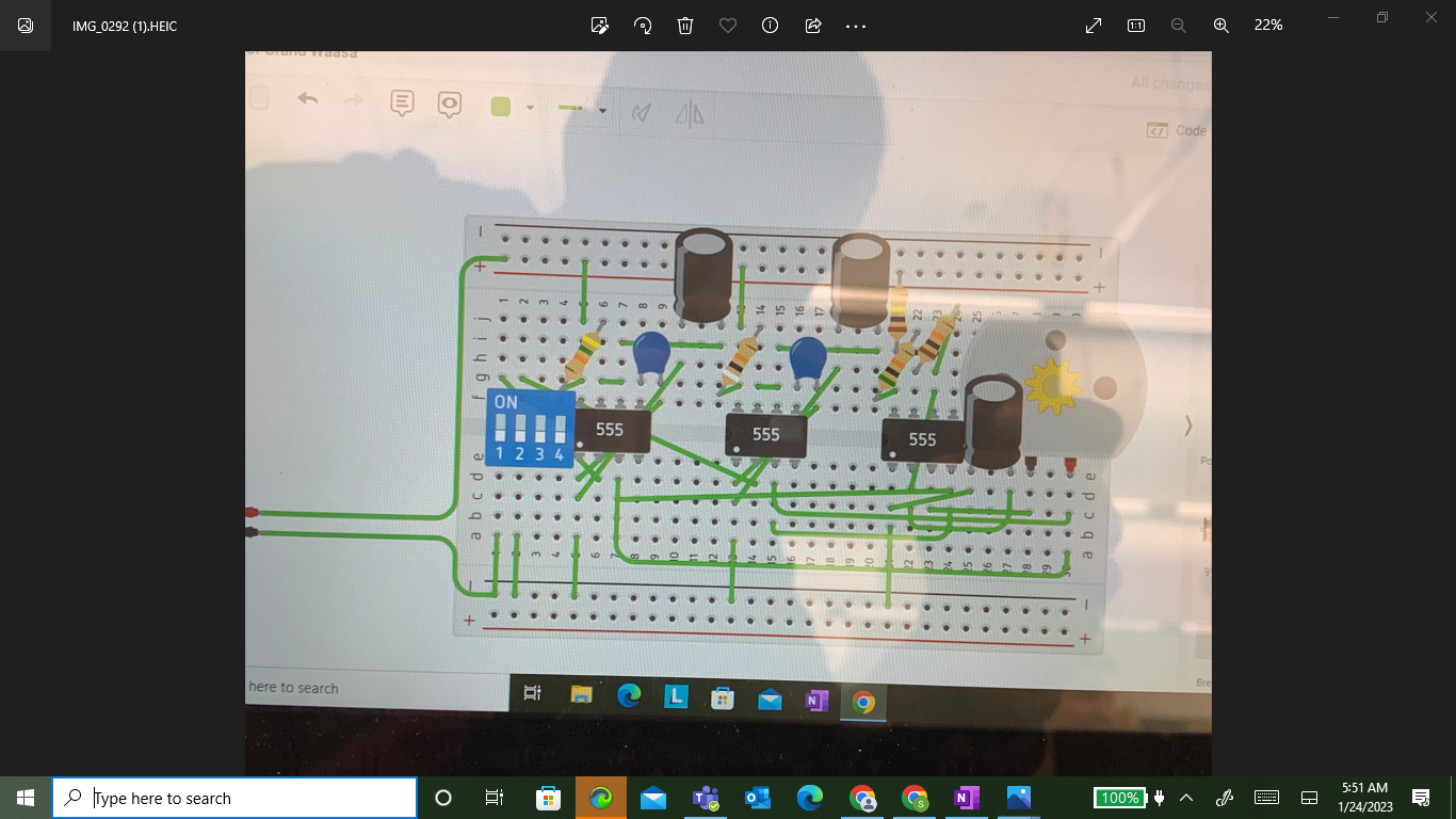 Solved complete this tinkercad and create an EasyEDA based | Chegg.com