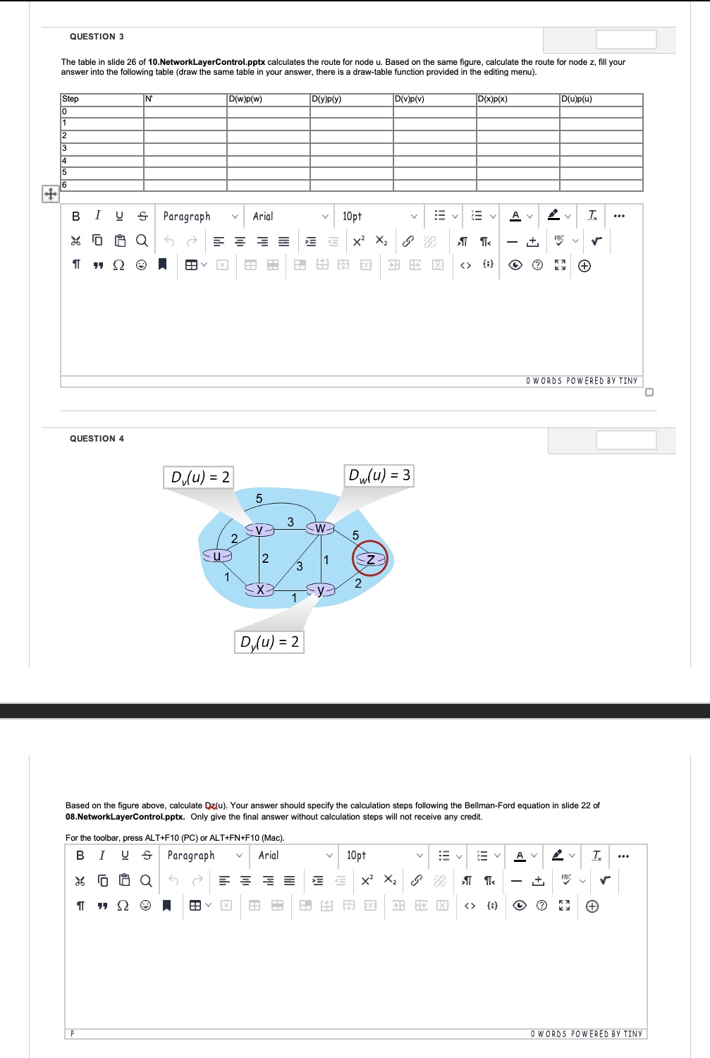 Solved QUESTION 3The table in ﻿slide | Chegg.com