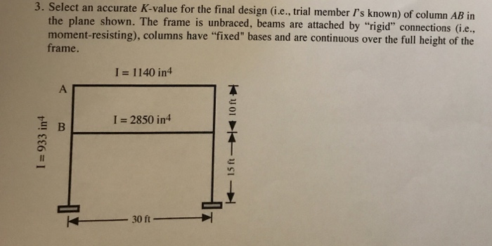 Solved 3. Select an accurate K-value for the final design | Chegg.com