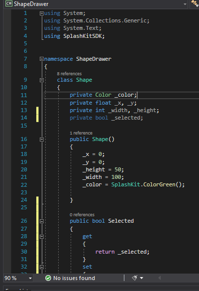 C# and Splashkit: need help: I am posting the | Chegg.com