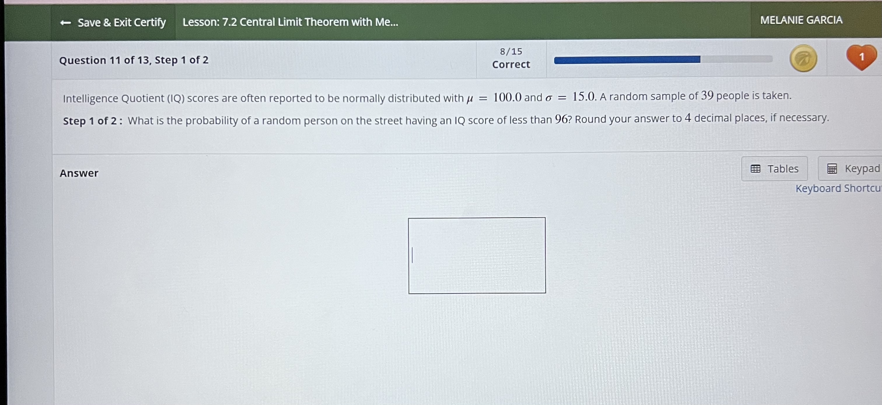 Solved Intelligence Quotient (IQ) scores are often reported | Chegg.com