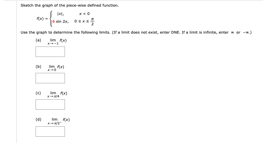 Solved Sketch the graph of the piece-wise defined function. | Chegg.com