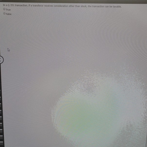 Solved In a $ 351 transaction, if a transferor receives | Chegg.com