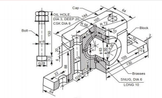1. For the Multiviews shown below make Solidworks | Chegg.com