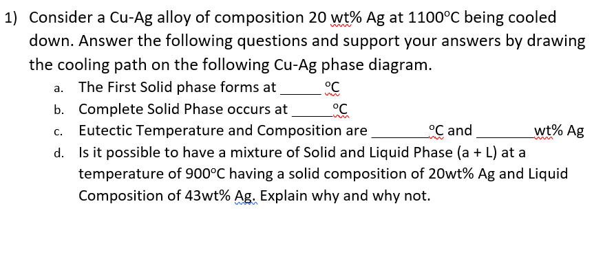 Solved Composition (at% Ag) 40 20 60 80 100 2200 1200 A 2000 | Chegg.com