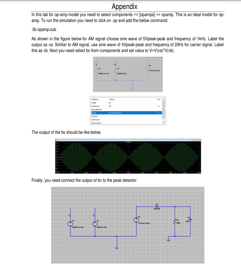 There is an Appendix section at the end of this lab | Chegg.com