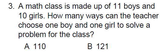 Solved 3. A math class is made up of 11 boys and 10 girls. | Chegg.com