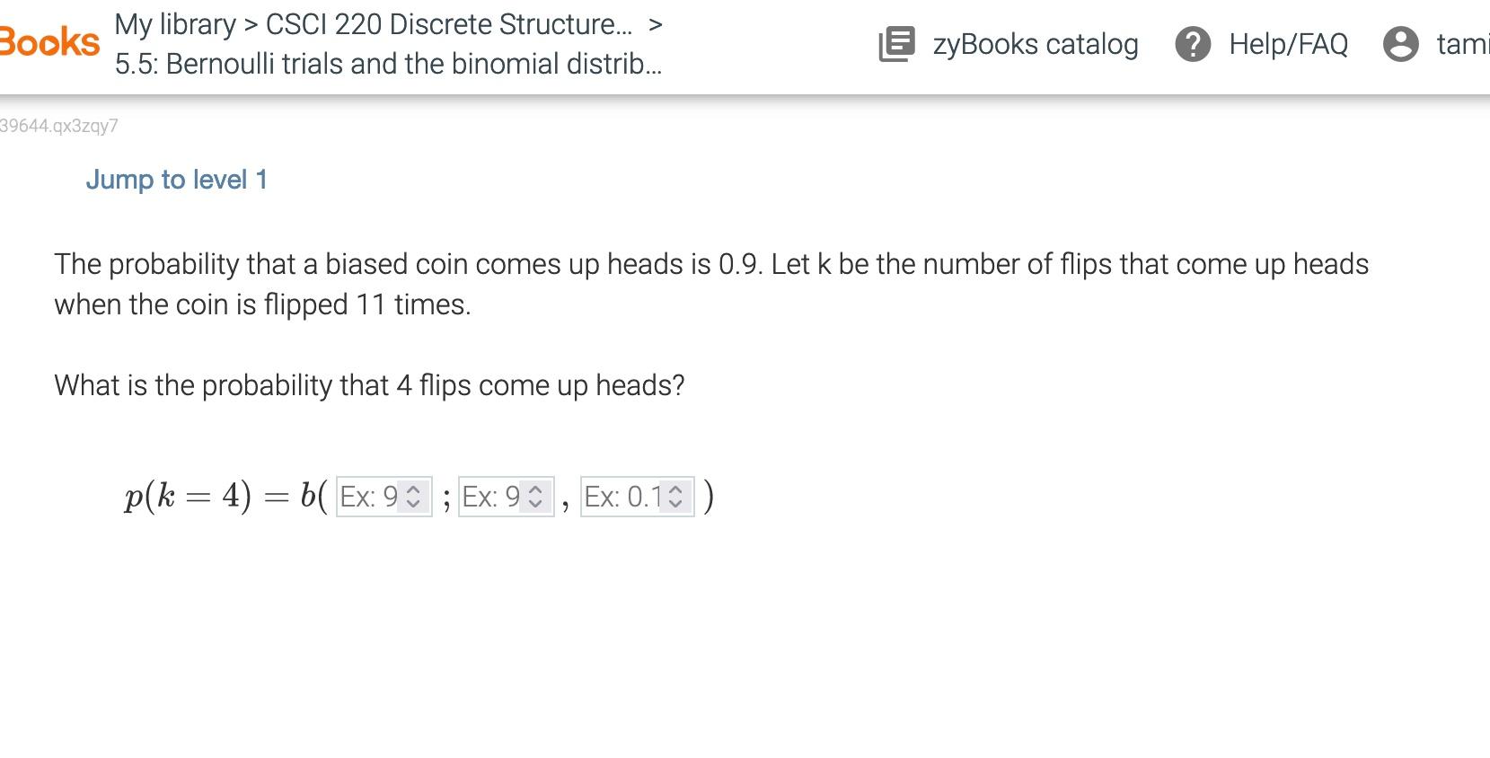 Solved The probability that a biased coin comes up heads is | Chegg.com