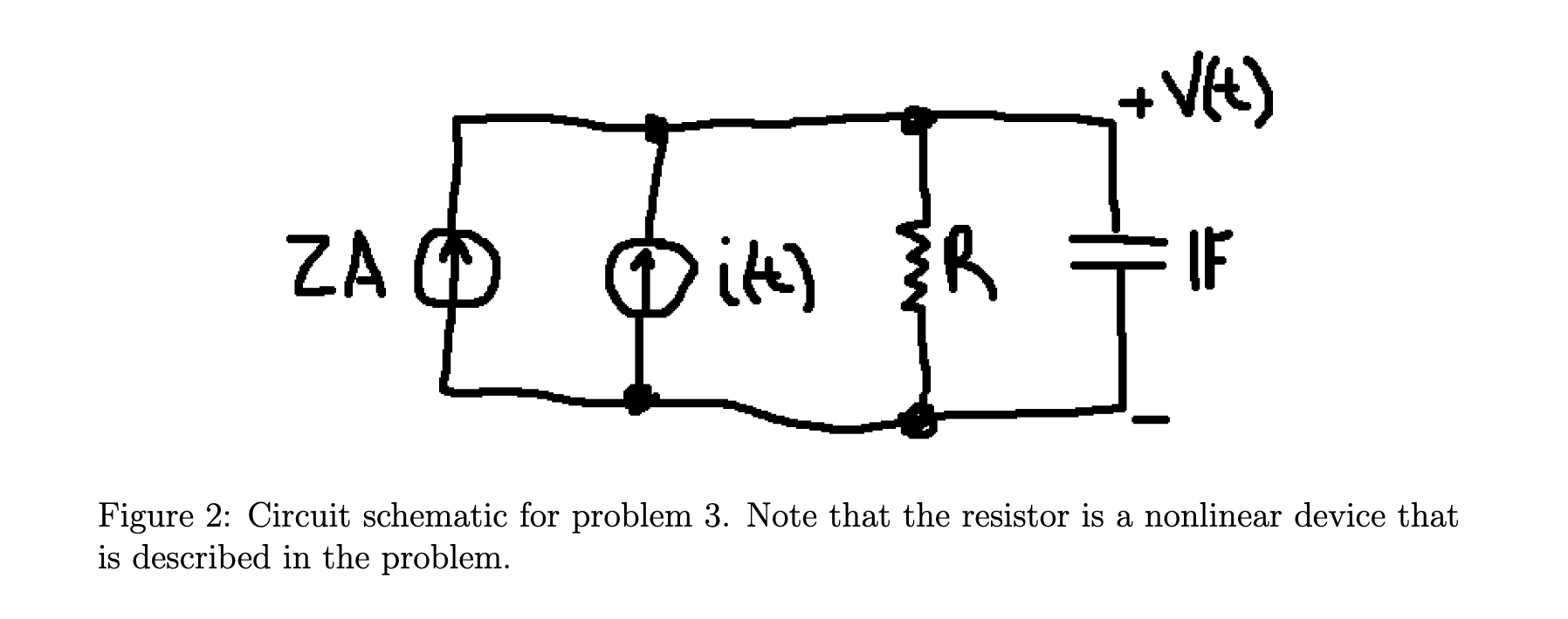 Problem # 3 Find the linearized transfer function | Chegg.com