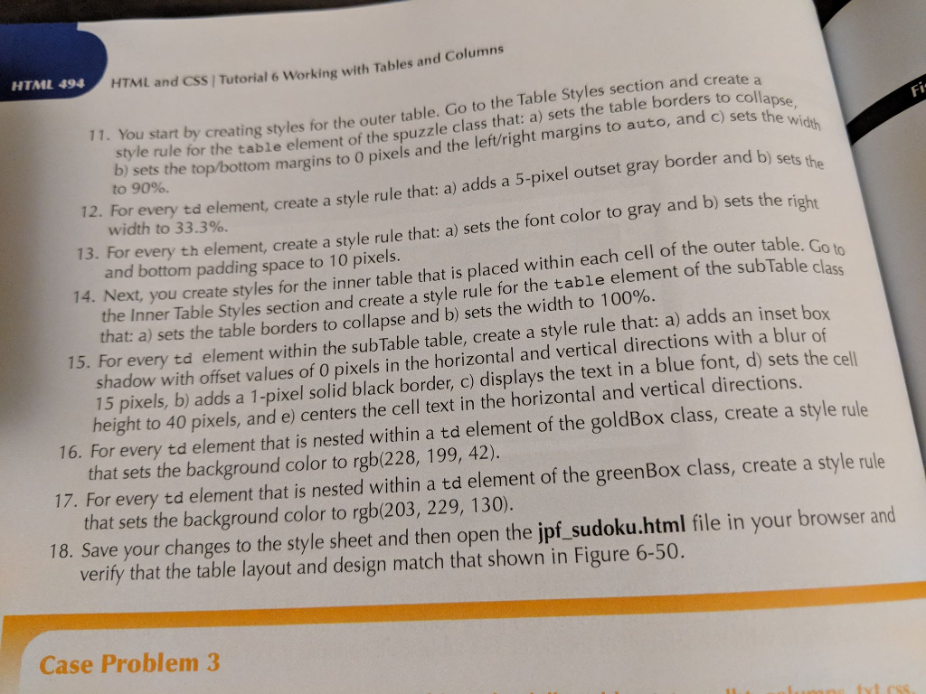 Solved Possibly a simple HTML/CSS fix, Please help me | Chegg.com