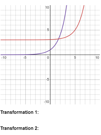 Solved Transformation 1 : Transformation 2: | Chegg.com