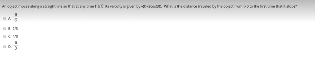 Solved An object moves along a straight line so that at any | Chegg.com
