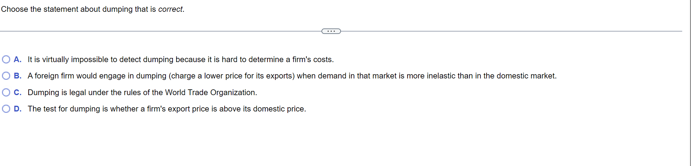 Solved Show me the steps to solve Choose the statement about | Chegg.com
