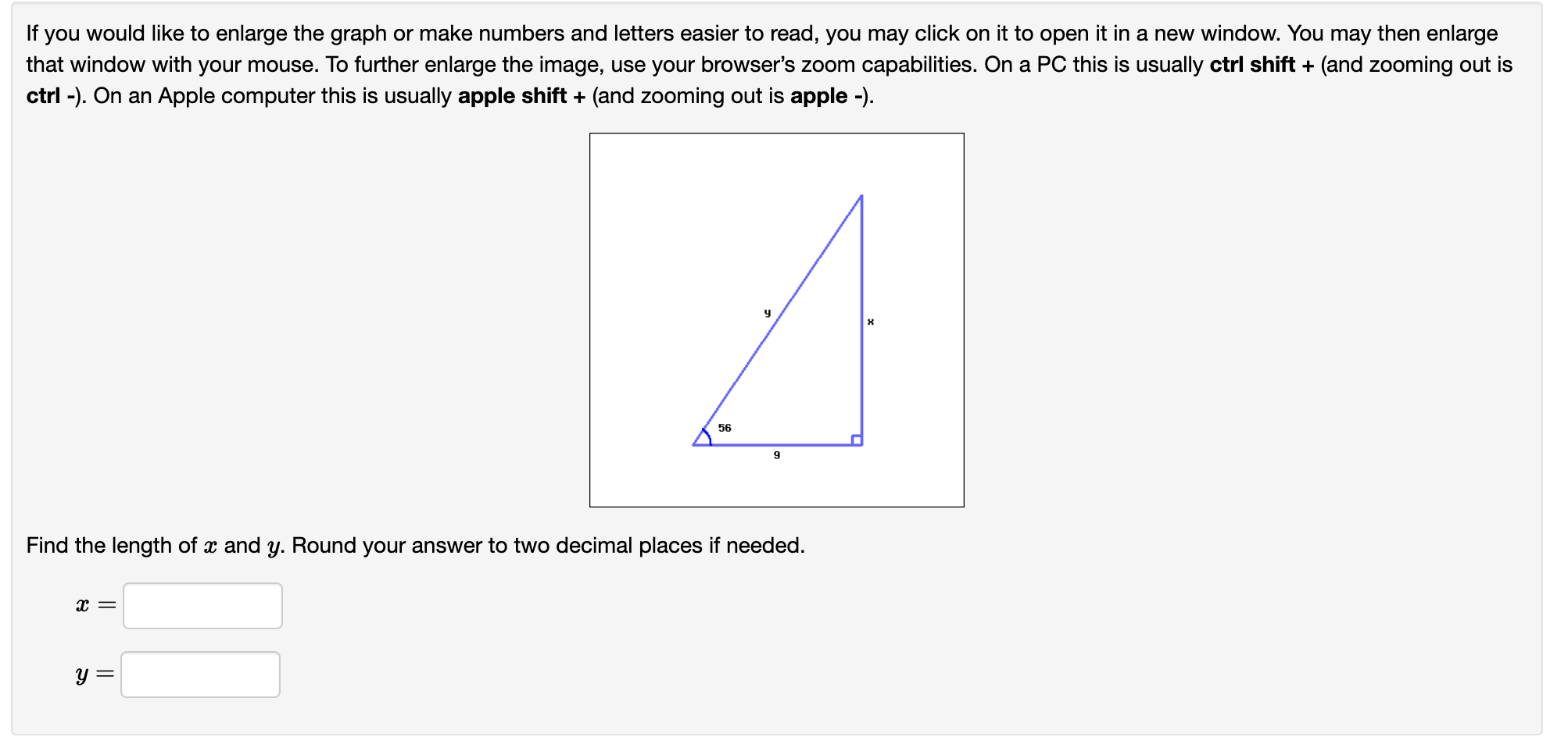 Solved If you would like to enlarge the graph or make | Chegg.com