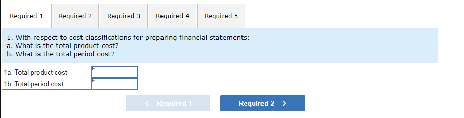 Solved Problem 1-24 (Algo) Different Cost Classifications | Chegg.com