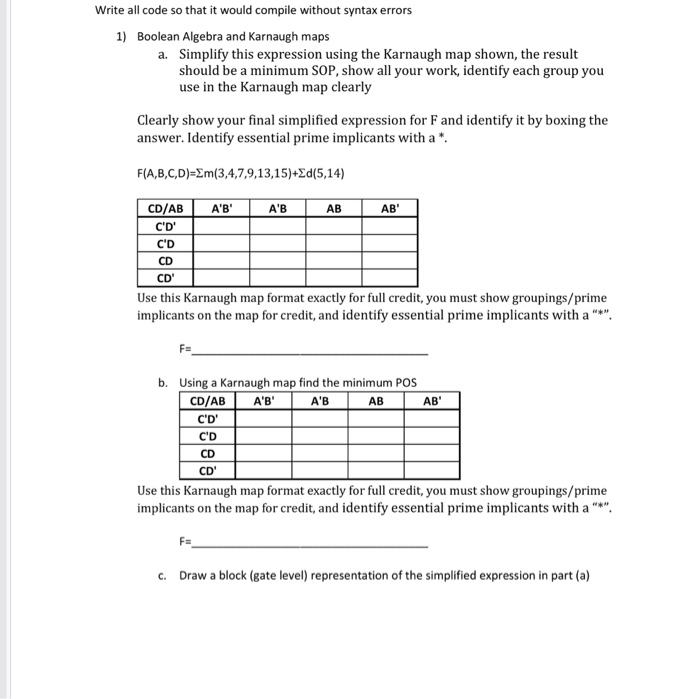 Solved Write all code so that it would compile without | Chegg.com