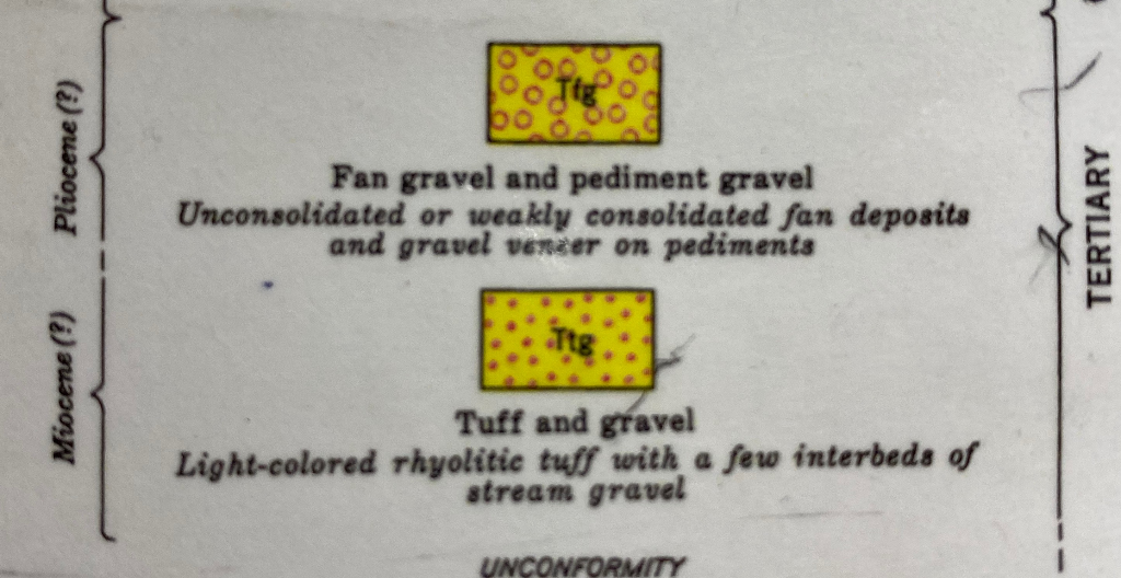 Locate the Tertiary rocks and sediments. a. explain | Chegg.com
